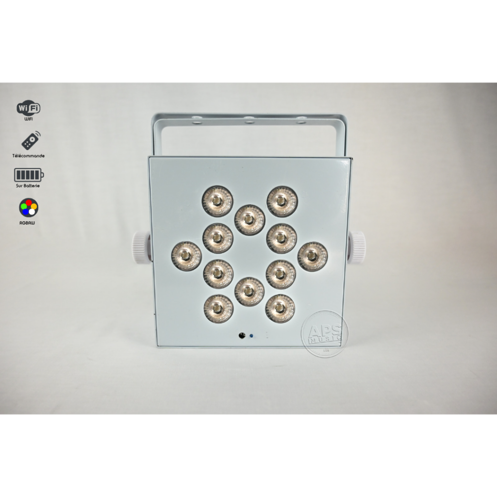 Location Projecteur à Led sur batterie 12x15w RGBWA - Phocea Light ...